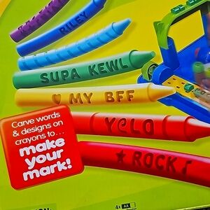 Crayola | Toys | Nib Motorized Crayon Carver | Poshmark